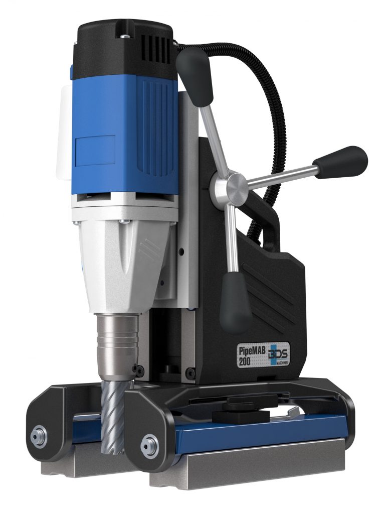 BDS PipeMAB 200 Pipe Drilling Magnetic Base Drill - German Made